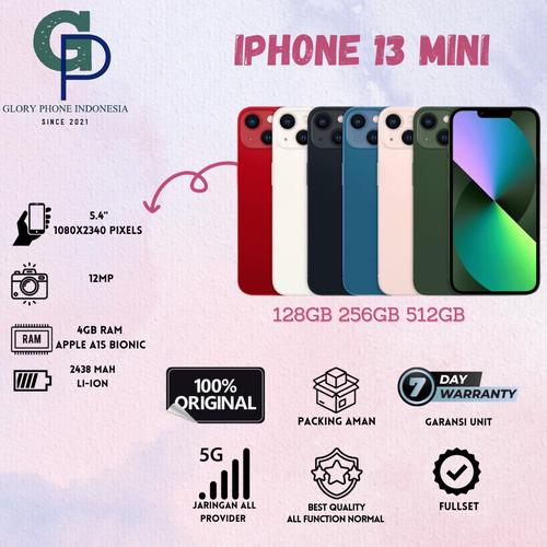 Jual Iphone 13 Mini 128GB 256GB 512GB Second Original Fullset - Midnight, 128GB - Jakarta Barat ...