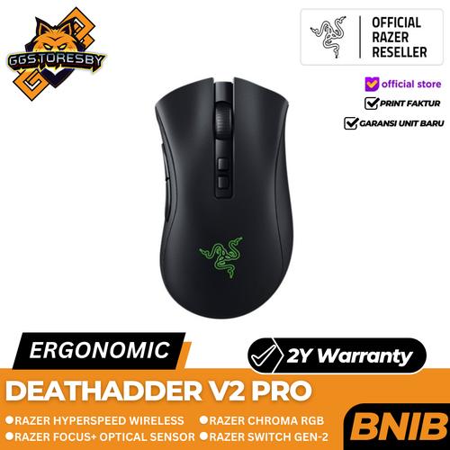 Promo DEATHADDER V2 PRO WIRELESS Ergonomic Gaming Mouse Cicil 0% 3x ...