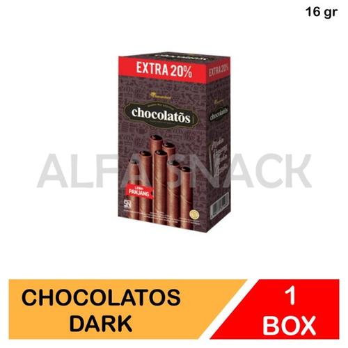 Jual Chocolatos Dark Wafer Roll 1 Box Isi 24 pcs x 16 gr - Kab ...