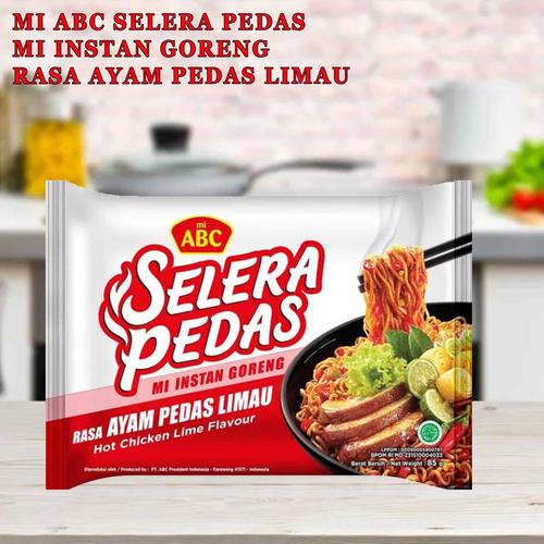 Jual Mie Abc Selera Pedas / Mi Instan Goreng / Mi Rasa Ayam Pedas Limau ...