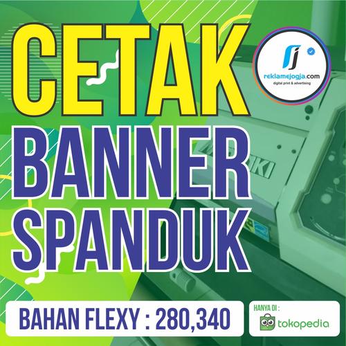 Jual Cetak Banner & Spanduk Per Meter - 340gr - Kab. Sleman - Reklame ...