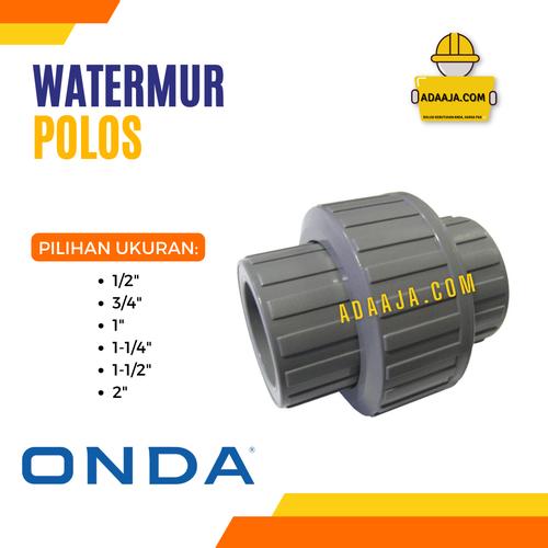 Jual Watermur Water Moor Polos Onda 1/2" 3/4" 1" 1-1/4" 1-1/2" 2" - 1" - Kota Makassar ...