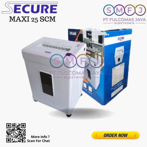 Promo Secure Maxi 25 SCM Penghancur Kertas Paper Shredder - GARANSI ...