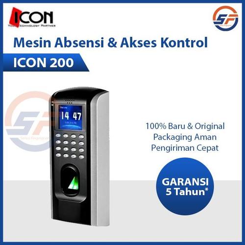 Jual Mesin Absensi Mifare Dan Akses Kontrol Icon 200 Mesin Absen Kartu ...