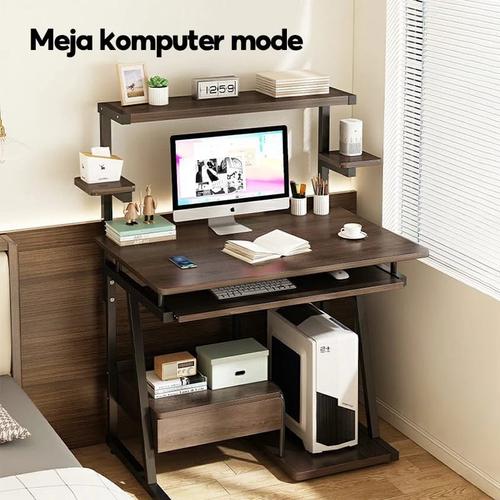 Jual Meja Komputer Aesthetic / Meja Desktop / Meja Tulis Belajar ...