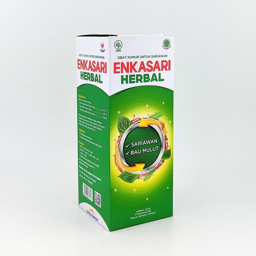 Jual Enkasari Herbal 120 ml - Obat Kumur Sariawan/Mengurangi Bau Mulut ...