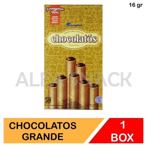 Jual Chocolatos Grande Wafer Roll 1 Box Isi 24 pcs x 16 gr - Kab ...