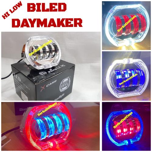 Jual LAMPU PROJECTOR POYEKTOR PROJIE BILED BI LED DAYMAKER TEMBAK 4 ...