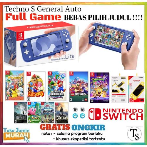 Jual Nintendo Switch Lite Console Full Game - Grey , 128gb - Jakarta ...