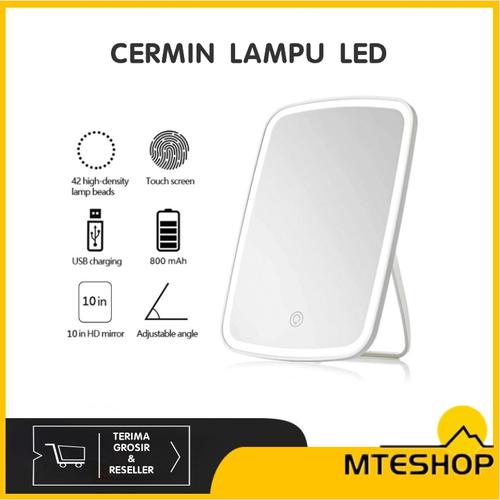 Jual MTE Cermin LED / Cermin Lampu LED / Cermin Make up Meja Lampu LED ...