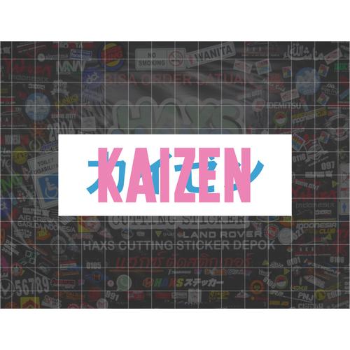 Jual Cutting Sticker Kaizen Ukuran 10 Cm Untuk Motor Mobil - Kota Depok ...