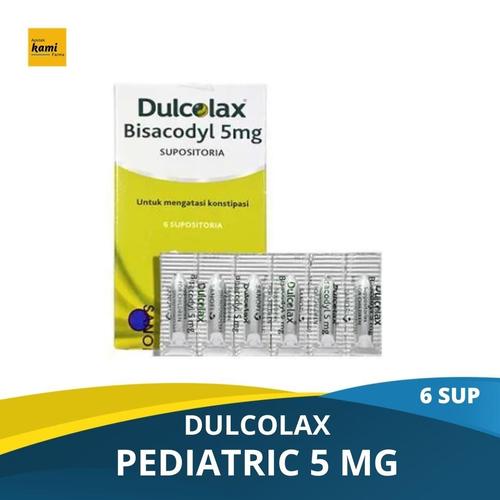 Jual Dulcolax Pediatric 5 Mg 6 Supositoria - Obat Pencahar Supositoria ...