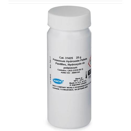 Jual Potassium Hydroxide Pellets, 25 g HACH Cat. 31425 - Kota Bekasi ...