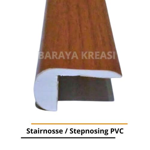 Jual LIST STAIRNOSSE STEPNOSSING TANGGA PVC PADAT 2.4M - Type B - Kota ...