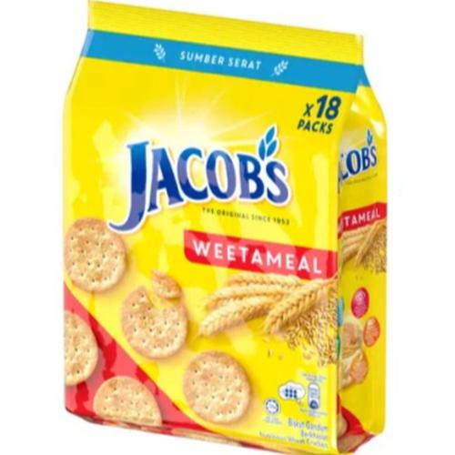 Jual Jacob's Weetameal Crackers Biskuit Gandum Jacobs Cracker Jacob ...