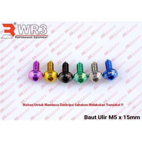 Jual Baut Titanium WR3 Ulir Cacing Body CVT Sekrup Kawasaki Honda ...