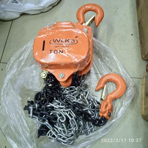 Jual Chain Block Takel 1 ton x 3 meter Weka germany - Jakarta Barat ...