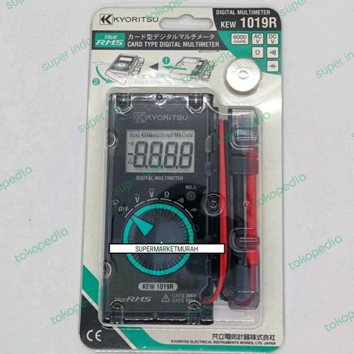 Jual Kyoritsu KEW 1019 Pocket Digital Multimeter Multitester kew1019 ...