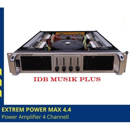 Jual Power 4 Ch Class H Extreme MAX4.4 MAX 4.4 Original - Jakarta Utara ...