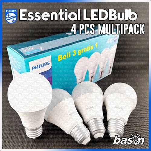 Promo PHILIPS Multipack Essential LED Bulb 5W 7W 9W 11W - Paket Lampu ...