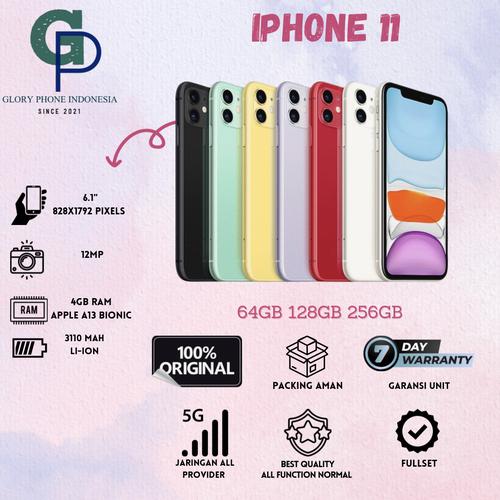 Jual Iphone 11 64GB 128GB 256GB second bekas original fullset - Red, 64 gb - Jakarta Barat ...