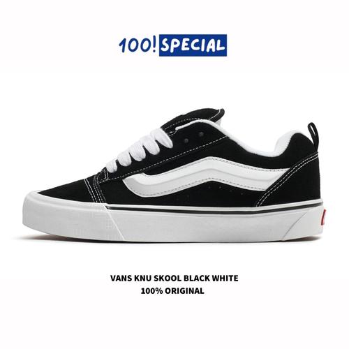 Promo Sepatu Vans Knu Skool Black White - 44 - Kota Bandung - 100! Special | Tokopedia