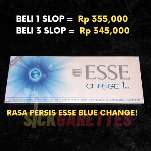 Jual Rokok ESSE Change 1mg Korea / Rokok Import Original / Slop - Kota ...