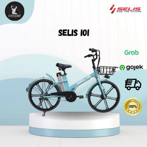 Jual Sepeda Listrik E-Bike Selis IOI Carrier - Hitam - Kota Tangerang ...