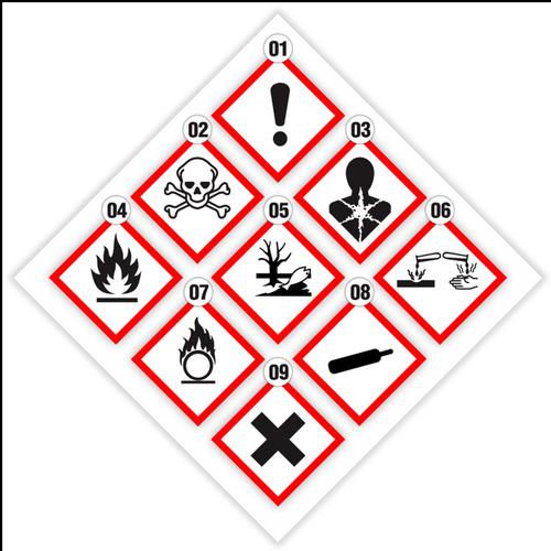 Jual Stiker Simbol B3 ukuran 15x15 cm - Kota Cimahi - Safety Sign ...