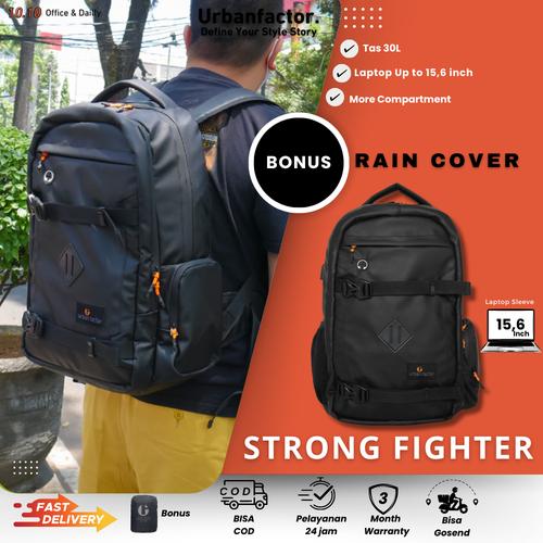Promo Tas Ransel Laptop Pria Backpack Kantor Urban Factor Strong ...