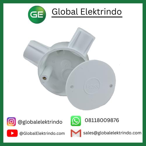 Jual Tee Dus 3 Cabang (3 Way/Box) 20mm Putih Merk BOSS - Jakarta Barat ...
