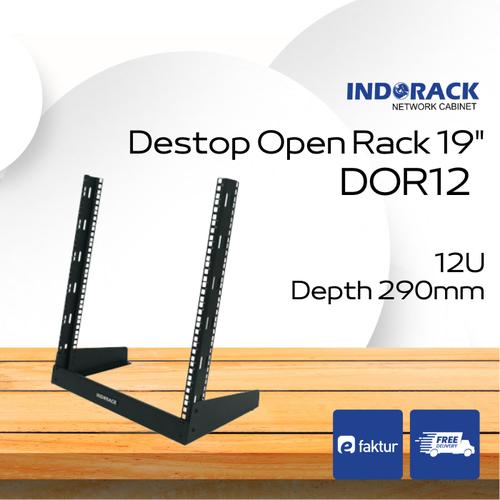 Jual Desktop Open Rack 19" Rak Audio Receiver Patch Panel DOR12 - Kota Surabaya - Duniajaringan ...