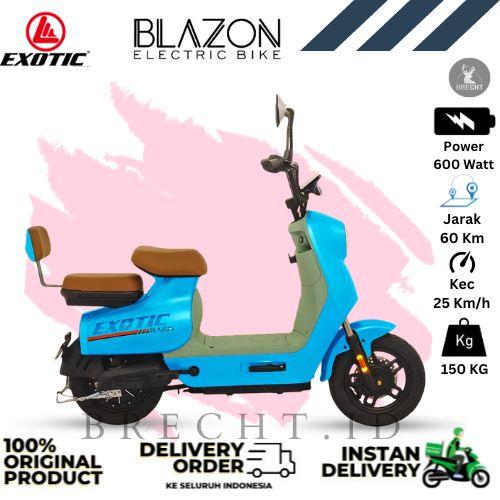 Jual Sepeda Listrik EXOTIC BLAZON 600 Watt 20 AH By Pacific E Bike ...