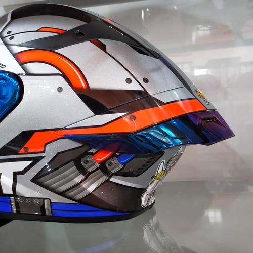 Jual Aksesoris Helm Spoiler TTC 3D RTF Iridium Warna - Silver - Kab ...