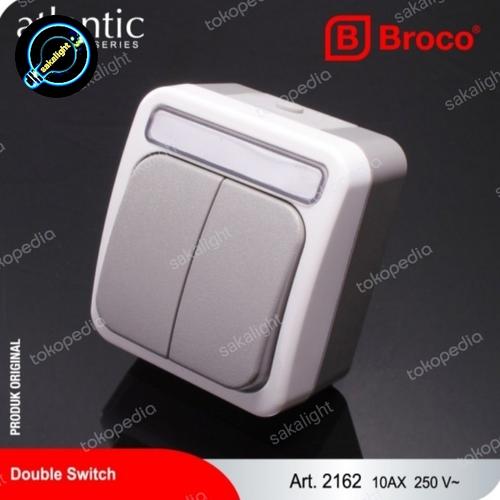 Jual SAKLAR SERI BROCO ATLANTIC WATEROROOF/BROCO ATLANTIC DOUBLE SWITCH ...