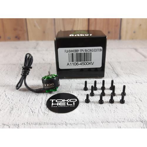 Jual Flashhobby Arthur A1106 1106 4500KV 2-4S Brushless Motor 1.5mm ...