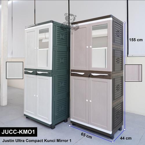 Jual Lemari Plastik Club Justin Ultra Compact Kunci Mirror 1 Dengan Kaca JU - Kab. Tangerang ...
