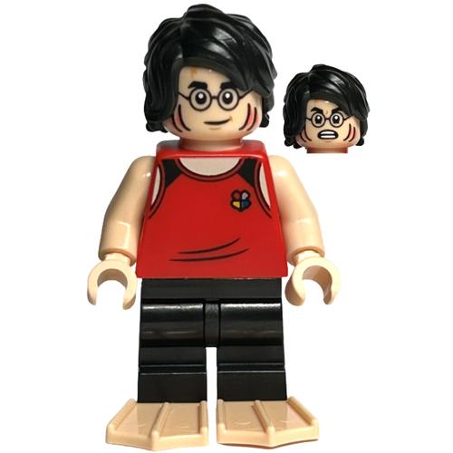 Jual Lego Minifigure Harry Potter - Triwizard Uniform, Flippers - Kab ...