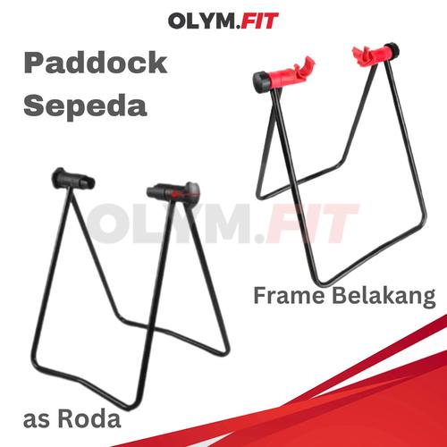 Jual Stand Paddock Sepeda Standar Display Jagang Lipat Segitiga Rak ...