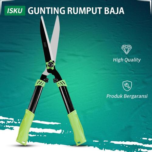 Jual ISKU Gunting Rumput Baja 53cm Gunting Pemotong Pohon Tanaman Taman ...