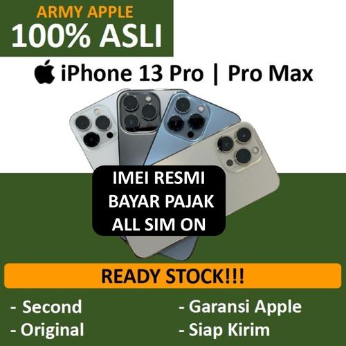 Jual iPhone 13 Pro / 13 Pro Max 128GB 256GB 512GB 1TB Bekas Second Fullset - 13 PRO BC, 1TB ...