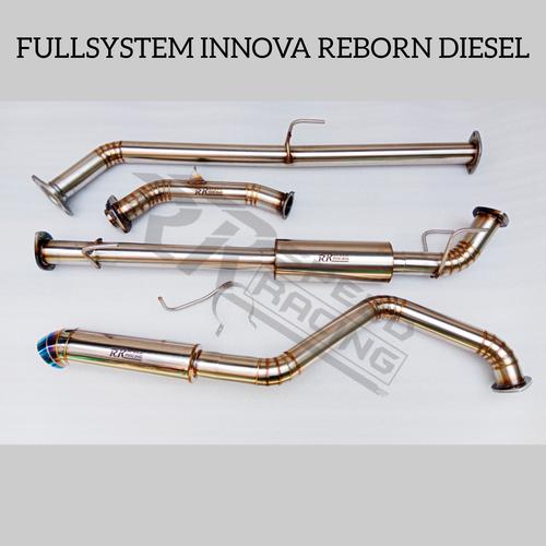 Jual Knalpot Fullsystem innova reborn diesel & Fortuner VRZ PNP ...
