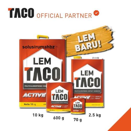 Jual lem kuning pilih taco fox ukuran dan tipe kemasan kaleng lem ...