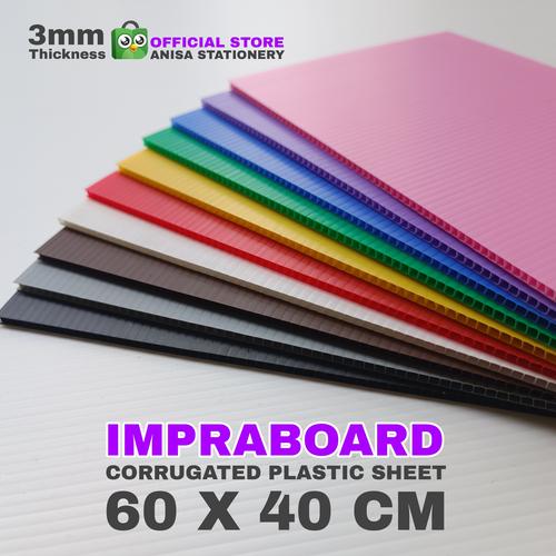 Jual Infraboard Impraboard 3mm 60 x 40 cm / 60x40 cm / 40x60 cm PP ...