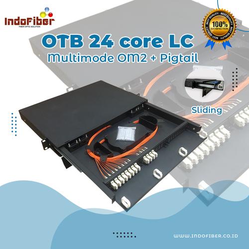 Jual INDOFIBER OTB 24 core LC multimode OM2 sliding + Pigtail - Jakarta Pusat - TOKO FIBEROPTIC ...