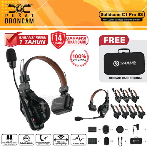 Promo Hollyland Solidcom C1 Pro-8S Full-Duplex Wireless Intercom System - PAKET HUB Cicil 0% 3x ...