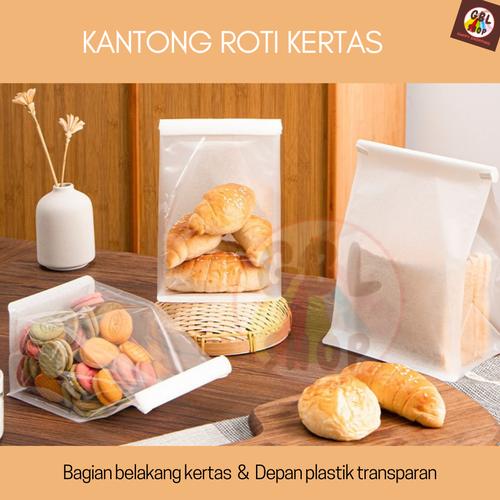 Promo Kantong Roti Kertas Transparan 10x24 Paper Bag Toast - Jakarta ...