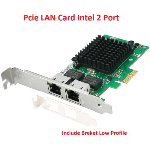 Jual PCIE LAN Card 2 Port Intel Gigabit Lan Ethernet - Jakarta Barat ...