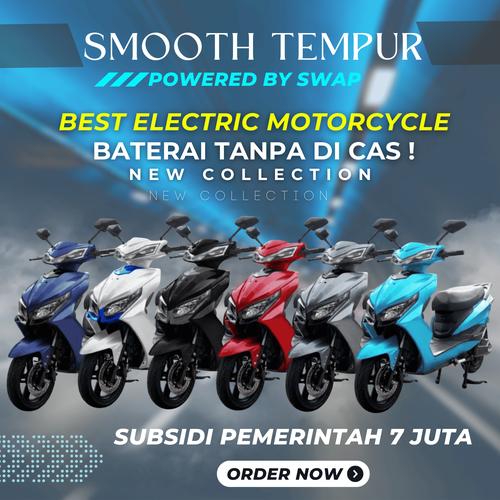 Jual Motor Listrik Smoot Tempur Motor Listrik Tanpa di cas Motor Smoot ...