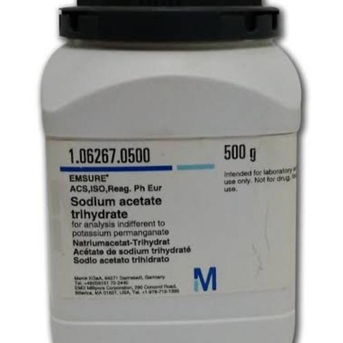 Jual Merck Sodium Acetate Trihydrate 1.06267.0500 / Merck 106267 ...